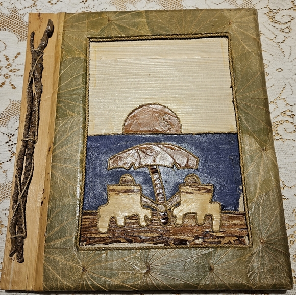 unbranded | Other | Vtg Wooden Hand Made Scrap Book Photos Nos Tree ...